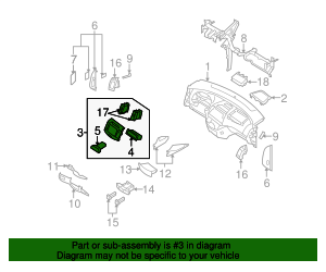 84740-2H100-9P - Front Panel - 2008-2009 Hyundai Elantra | OEM Hyundai ...