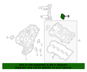 2010-2022 Hyundai Valve Cover Cap 24570-3C110 | OEM Parts Online