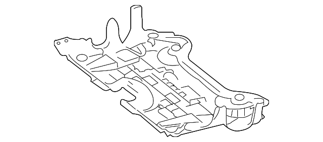 204-524-01-01 - Center Cover - 2010-2017 Mercedes-Benz ...