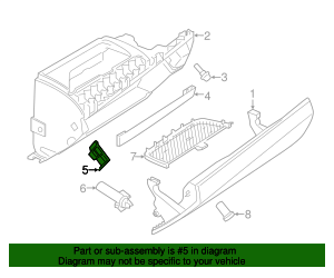 Genuine BMW 51-45-9-276-269 | Hinge Bushing | FREE Shipping on Most ...