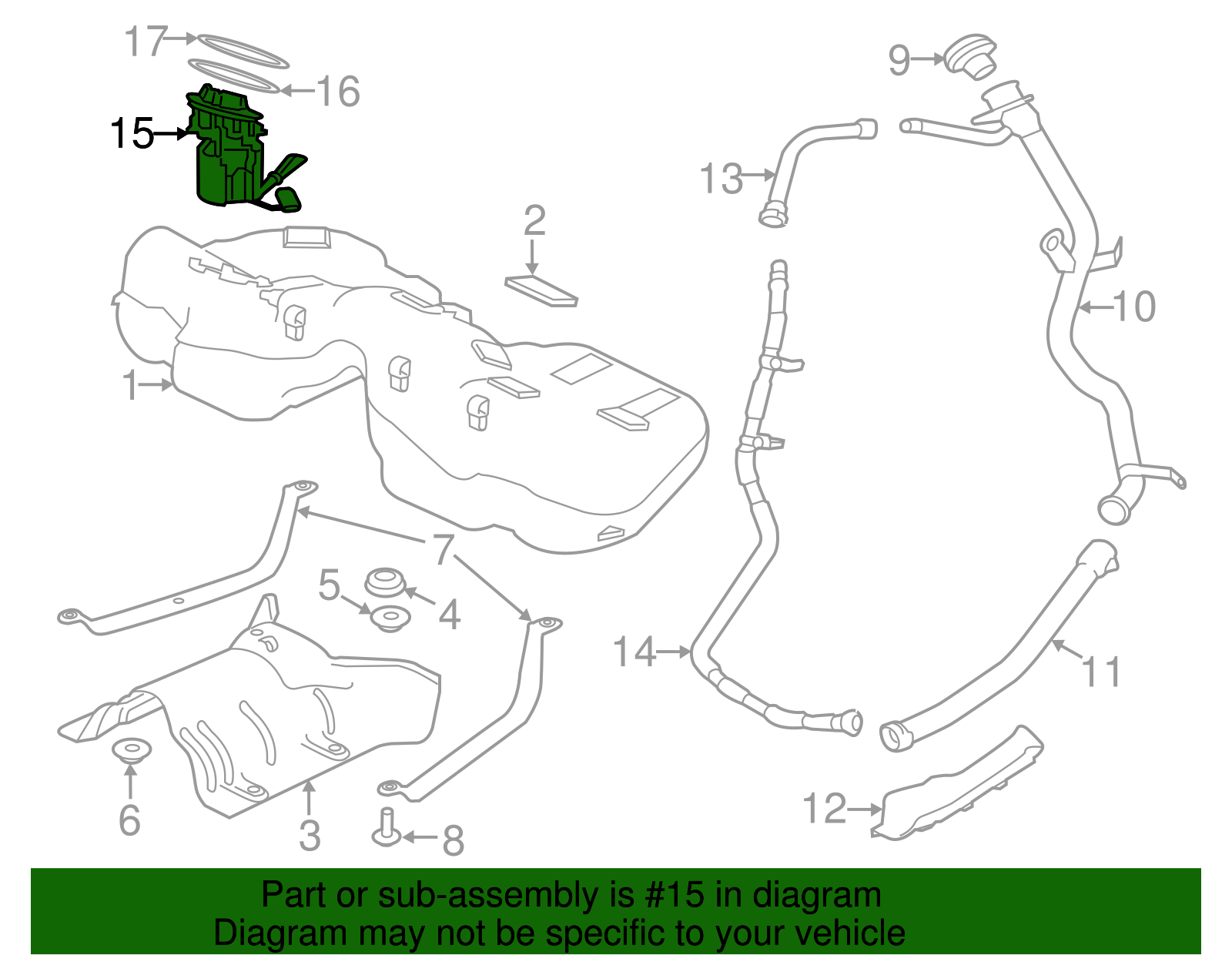 T4A17509 - Fuel Pump 2017-2019 Jaguar | Land Leaping Genuine British Parts