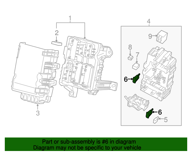 2014-2019 GM (s)fuse 19209799 GM | GMPartsDirect.com