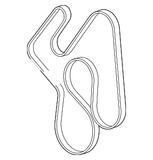 2004-2008 Mopar Serpentine Belt 53032805AB | TascaParts.com