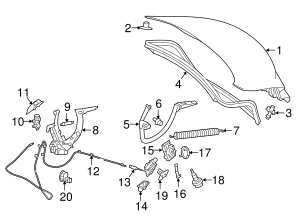 002-998-22-01 - Camera Grommet 2015-2017 Mercedes-Benz | Mercedes-Benz ...