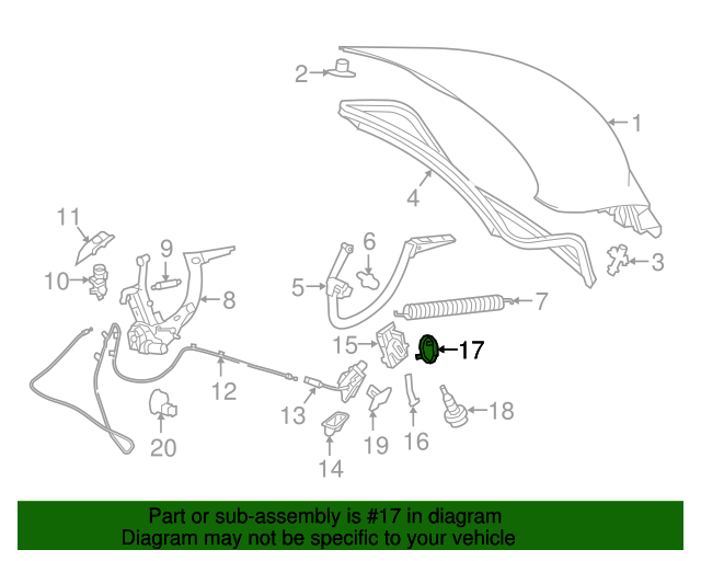 099-755-00-98 - Camera Seal 2015-2017 Mercedes-Benz | Mercedes-Benz USA ...