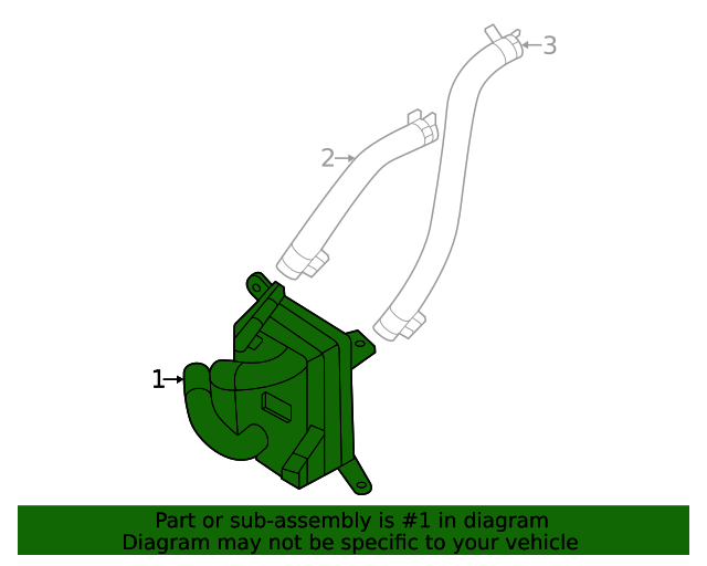 25620-L0100 - Oil Cooler 2021-2024 Kia K5 | Kia.Parts Store