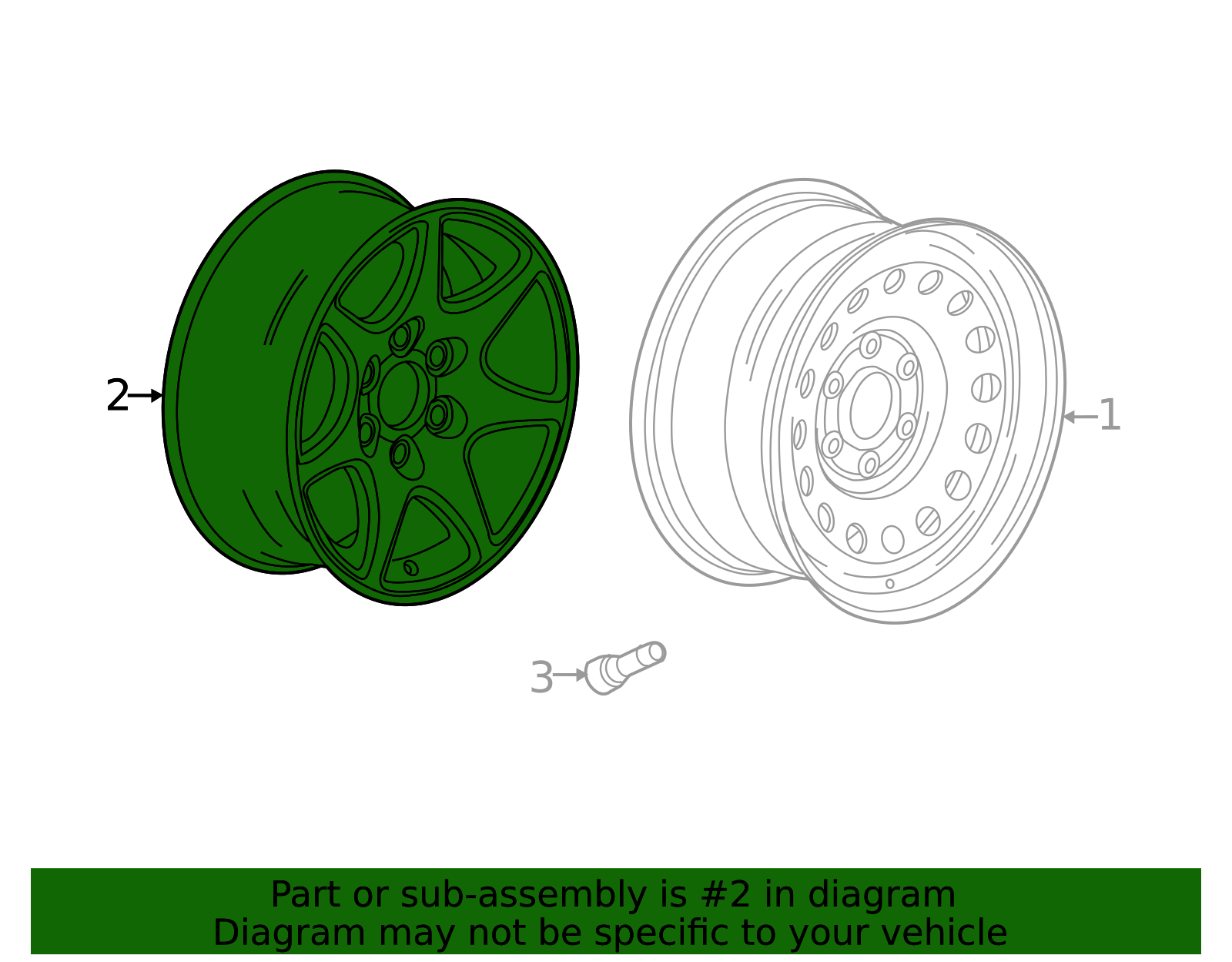 86821924 - Wheel, Alloy 2023-2024 GMC Sierra 1500 | GMC Parts Canada