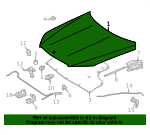 167-880-03-00 - Hood 2020-2021 Mercedes-Benz | Mercedes-Benz USA Parts