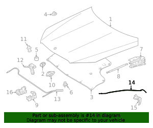 1678801004 - Release Cable 2020-2021 Mercedes-Benz | Mercedes-Benz USA ...