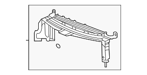 2020-2023 Buick Encore GX Upper Baffle 60005608 | TascaParts.com