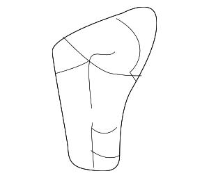 2019-2020 Volvo Fender Spacer - Passenger Side (RH) 32277127 ...