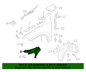 2019-2024 Volvo Mount Panel 31468232 | OEM Parts Online