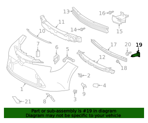 52133-02120 - Lower Bracket - 2019-2023 Toyota Corolla | OEM Genuine ...