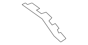 Genuine Toyota Outer Molding part# 81482-02840 for 2020-2024 Toyota ...