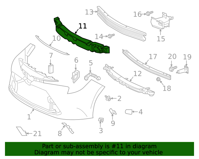 52611-02500 - Upper Absorber 2020-2023 Toyota Corolla | Ourisman Toyota ...