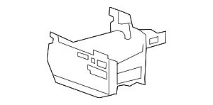 2020-2024 Toyota Corolla Bumper Bracket 52015-12420 | Toyota Parts Center