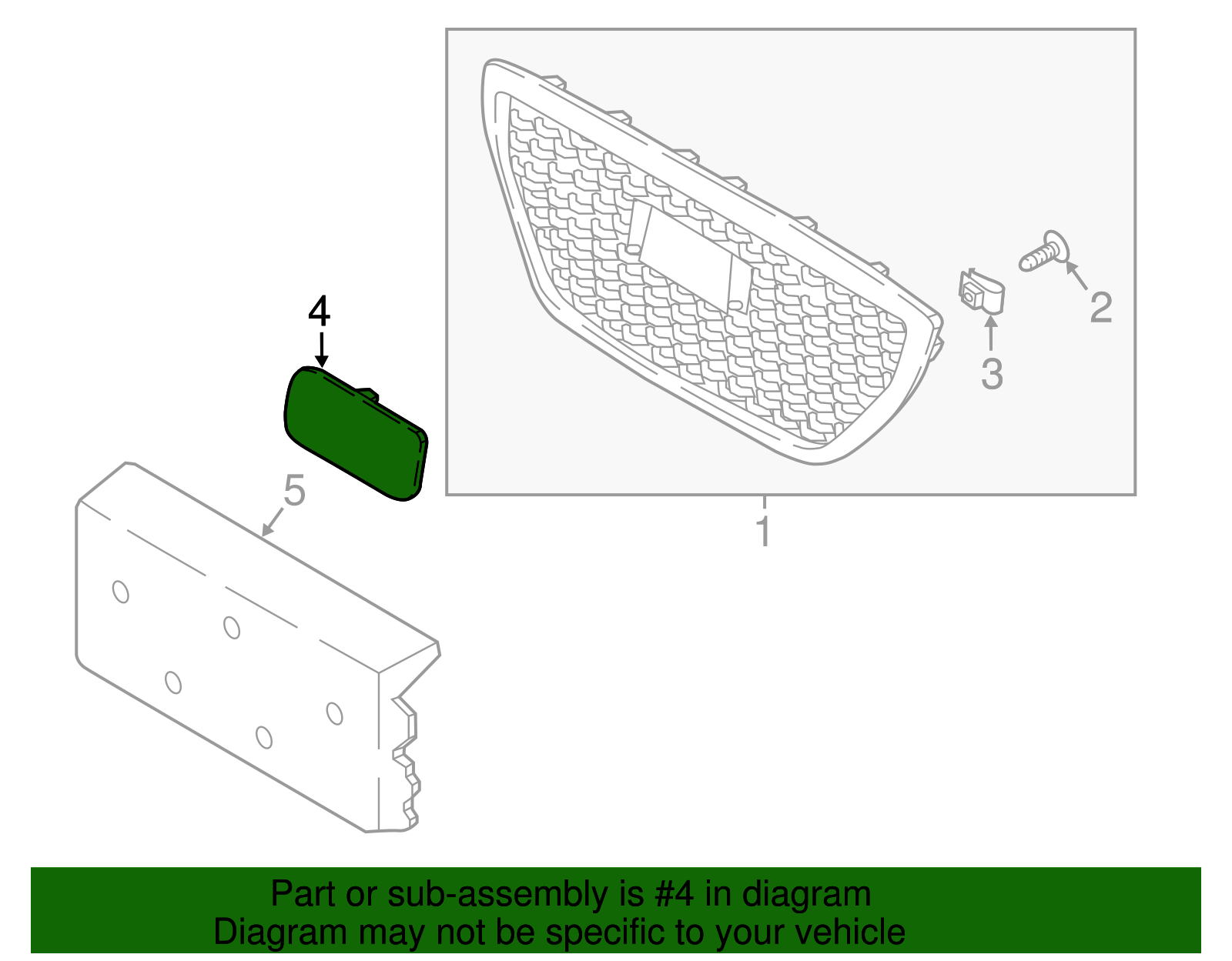 2018-2020 Genesis G80 Cover 86355-B1800 | OEM Parts Online
