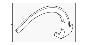 87711-P2000 - Wheel Opening Molding 2021 Kia Sorento | Kia.Parts Store