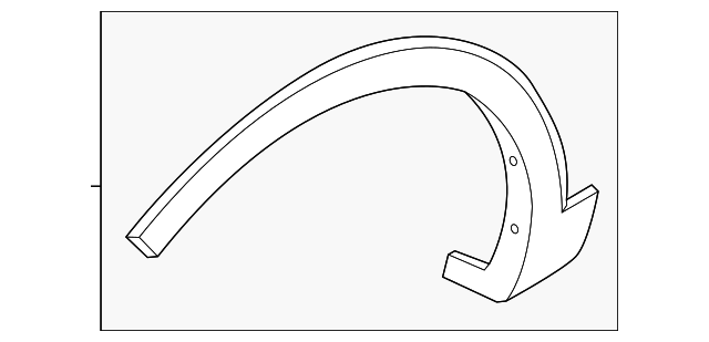 2021-2023 Kia Sorento Wheel Opening Molding 87712-P2000 | TascaParts.com