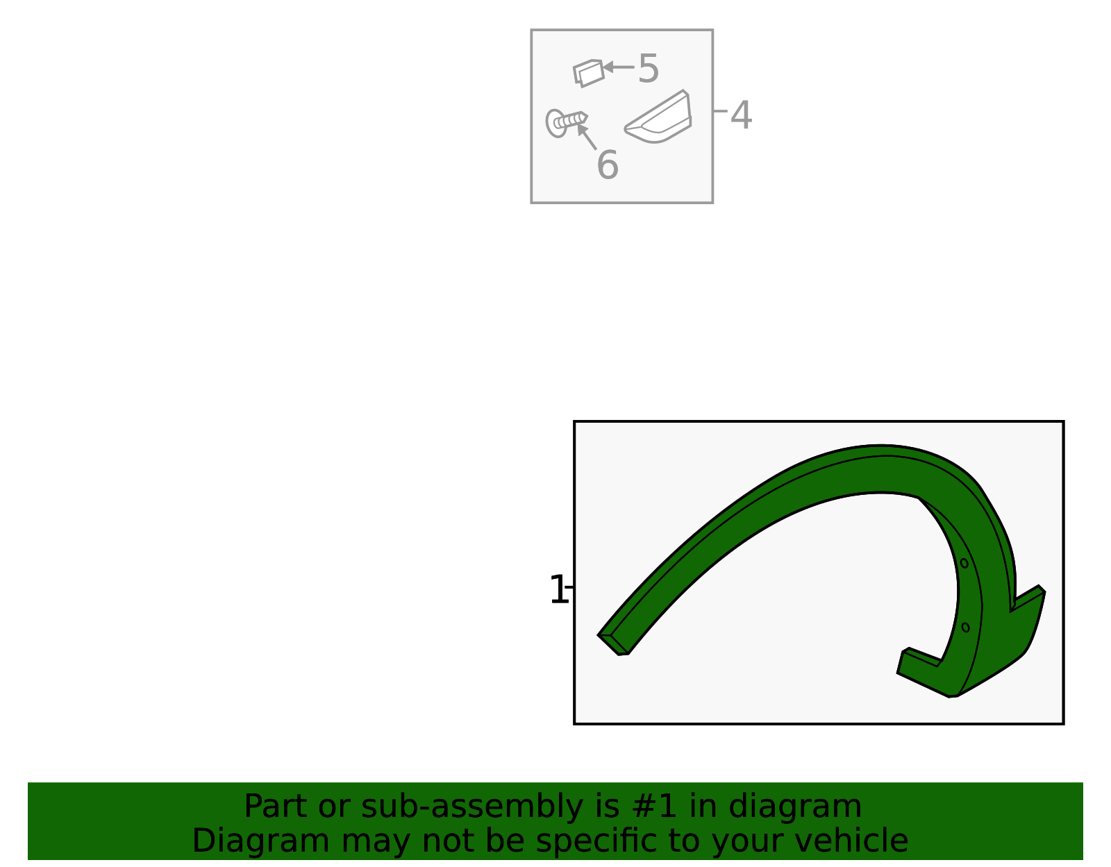 87711-P2500 - Wheel Opening Molding 2025 Kia Sorento | Kia.Parts Store