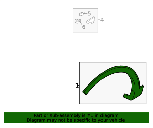 2021-2024 Kia Sorento Wheel Opening Molding 87711-P2000 | OEM Parts Online