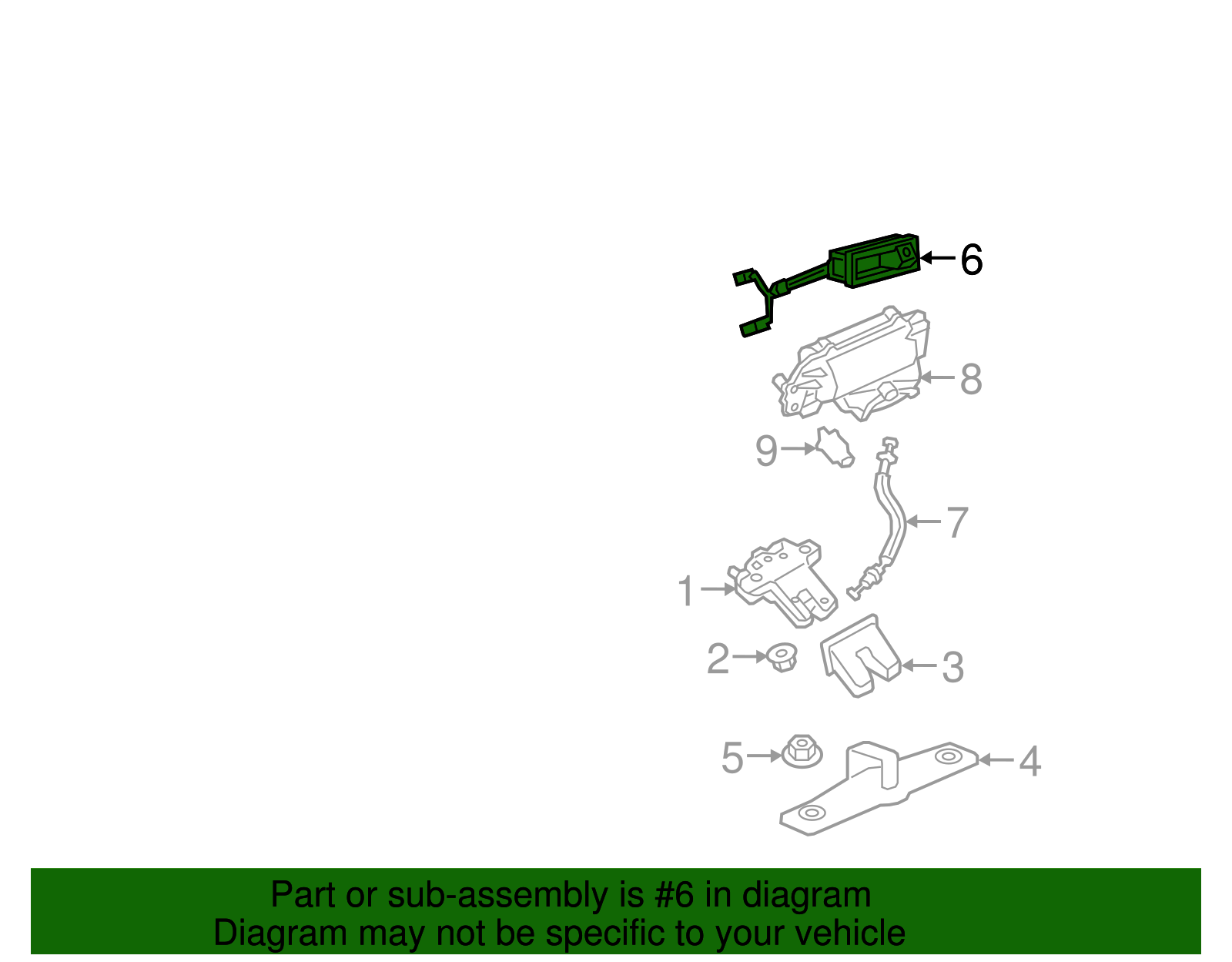 2018-2023 Volkswagen Handle, Outside 565-827-566 | VW Direct Auto Parts