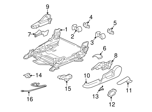 Tracks & Components for 2008 Mitsubishi Eclipse | Mitsubishi Direct Parts