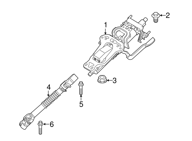 Genuine BMW 32-30-6-891-198 | Column Assembly | FREE Shipping on Most ...
