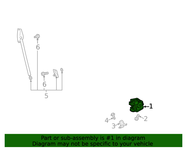 63032SJ000 - Lock Actuator - 2019-2021 Subaru Forester | World OEM ...