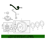 Genuine BMW 11-66-5-A09-C60 | Vacuum Hose | FREE Shipping on Most ...