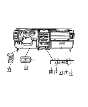 2007-2025 Mopar Clutch Starter Interlock Switch 68029261AA | Mopar eStore