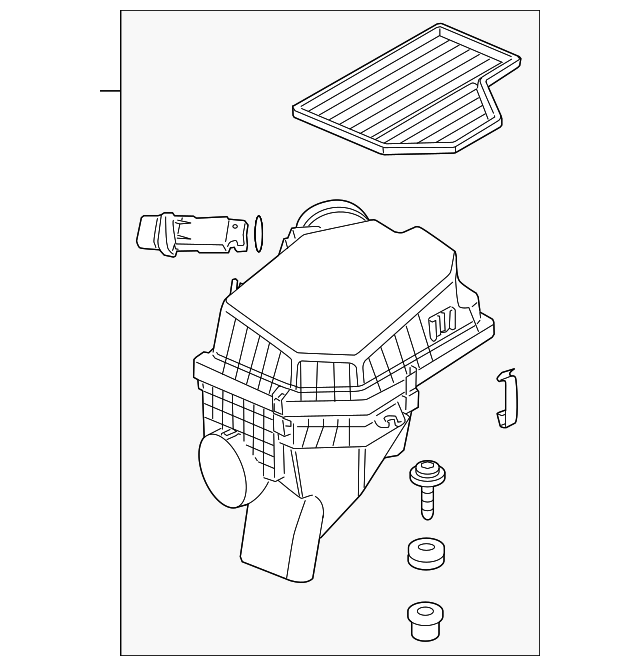 Genuine BMW 13-71-7-853-883 | Air Cleaner Assembly | FREE Shipping on ...