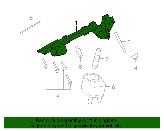1999-2019 Ford OEM NEW Ford 2008-2014 E350 Super Duty Oil Filter ...