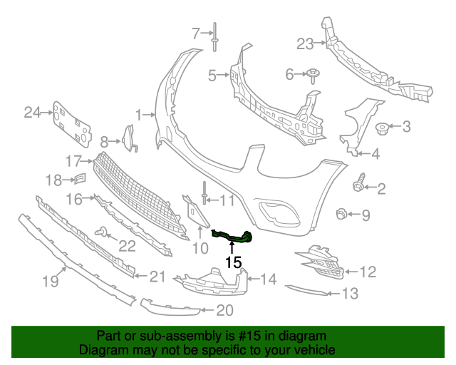 Genuine OEM Trim Molding | 253-885-78-00 | Fits Select 2016-2023 ...