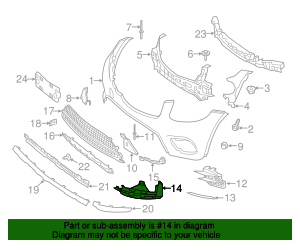 253-885-79-00 - Lower Trim 2016-2019 Mercedes-Benz | Mercedes-Benz USA ...