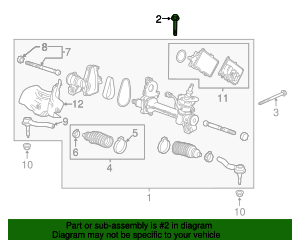 2018-2023 GM Front Lower Suspension Control Arm Front Bolt 11548893 GM ...