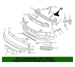 8J0-806-539-A - Bracket 2008-2015 Audi | Audi OEM Parts