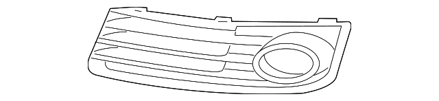 2011-2015 Audi TT Quattro Outer Grille 8J0-807-682-J-T94 | Genuine Audi ...