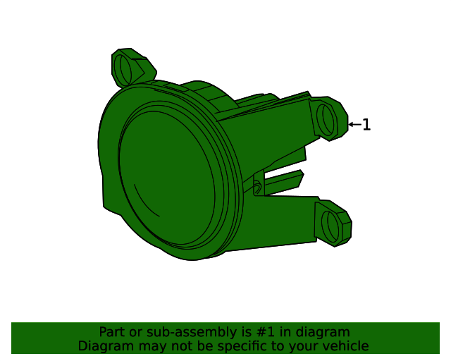 2021-2024 Toyota Fog Lamp Assembly 81211-52140 | OEM Parts Online