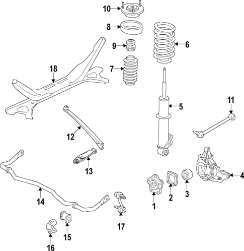 Rear Suspension for 2021 Porsche 718 Boxster | Sunset Porsche Parts