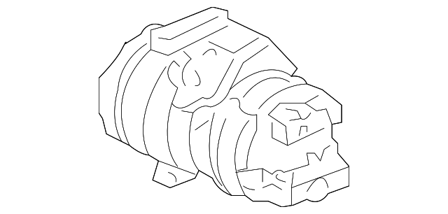 2009-2015 Acura Compressor 38810-R70-A01 | Acura Parts Now