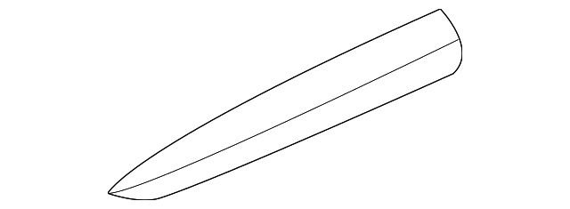 23409492 - Medium Variegated Chrome Passenger Side Front Fender Front ...