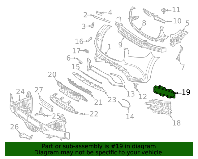 167-885-58-06 - Air Inlet Duct 2021-2024 Mercedes-Benz GLS 63 AMG ...