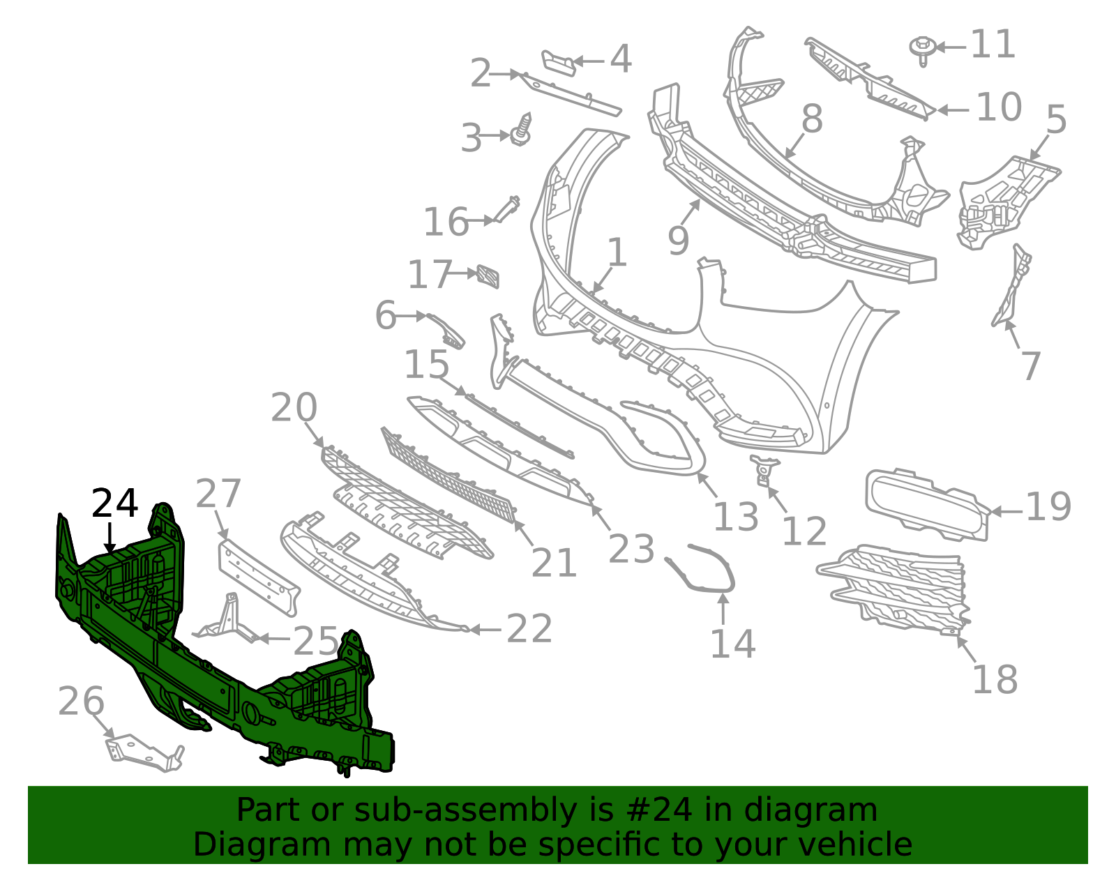 2021-2024 Mercedes-Benz Impact Bar 1676206401 | Retail Performance Auto ...