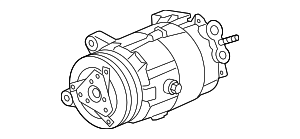 2013-2019 GM Air Conditioning Compressor and Clutch Assembly 84378274 ...