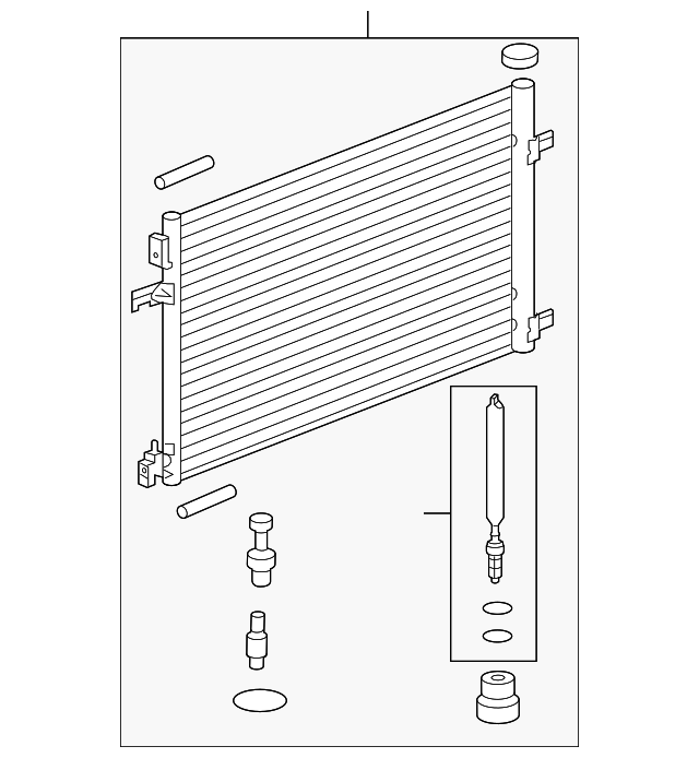 2010-2020 GM Air Conditioning Condenser 23305638 GM | GMPartsDirect.com
