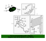 2013-2019 GM Air Conditioning Compressor and Clutch Assembly 84378274 ...
