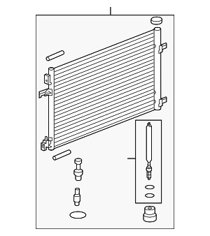 2010-2020 GM Air Conditioning Condenser 23305638 GM | GMPartsDirect.com