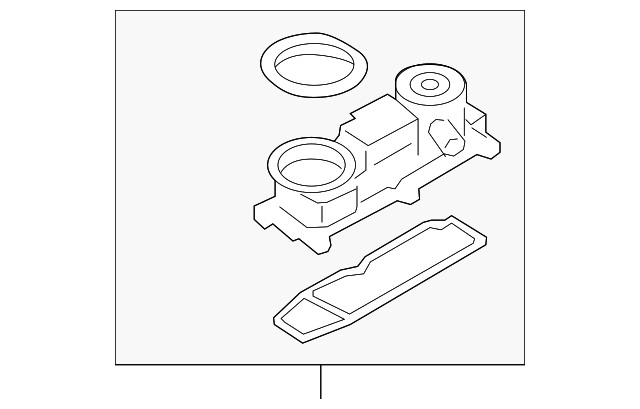 2017-2025 Porsche Oil/Air Separator PAB-103-495-B | Sunset Porsche Parts