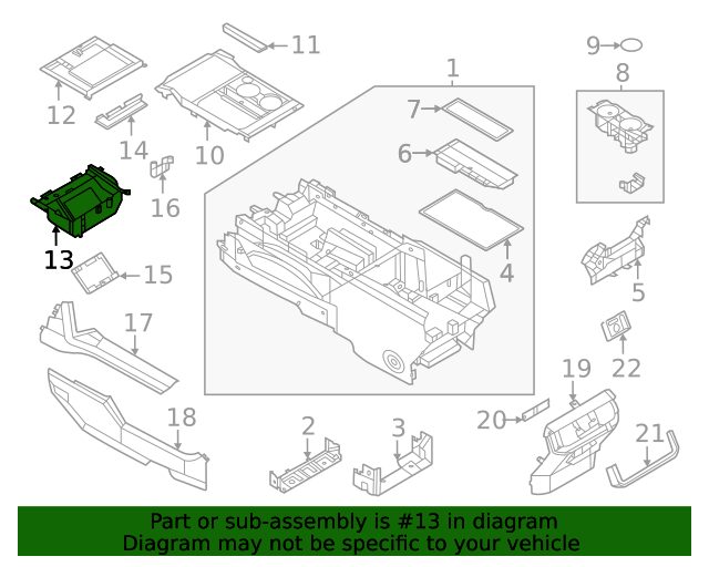 Original 2021-2023 Ford F-150 Storage Box ML3Z-1513594-AA | Levittown ...